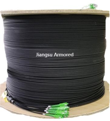 Китай 12 ядер бронированный пластырь шнур LSZH двойной куртки FTTH устойчивый к грызунам пластырь прыжок продается