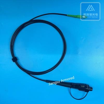 China Armored Fiber Patch Cable with Compatible Huawei -SC/APC Connector  LSZH Jacket for sale