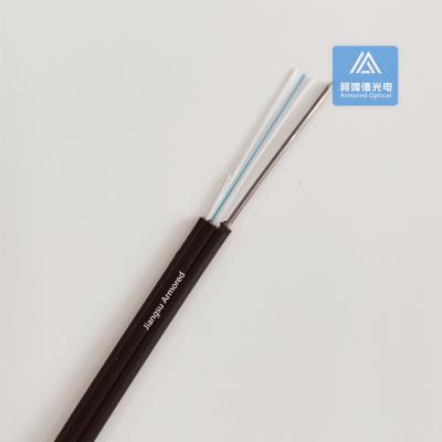 Китай Simplex SM Drop Cable 5.0x2.0mm Черный LSZH Внутренний волоконно-оптический кабель FTTH продается