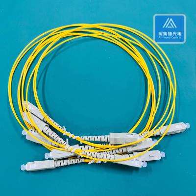 중국 SC-SC-1M 심플렉스 멀티 모드 패치 코드 1.3mm 노란색과 주황색 LSZH 패치 리드 판매용