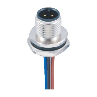 China Hydrolysis Resistant M12 Plug Connector 5 Pin Male For Industrial Instrumentation for sale