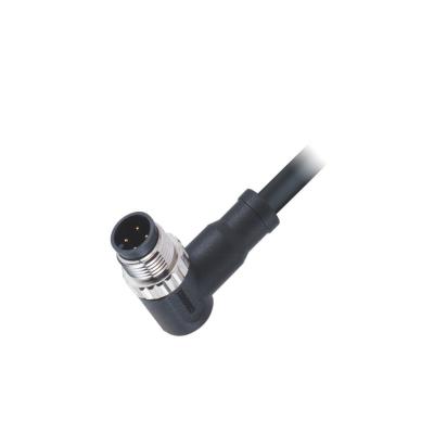 China Male M12 12 Pin connector , underground electrical power cable connectors for sale