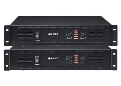 China Amplificador 2U audio de pouco peso preto 400 watts com circuito do vidro de fibra à venda