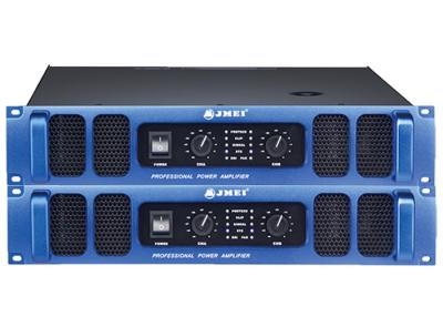 China Amplificador audio profissional eletrônico azul de alta freqüência 2x450W potência de saída à venda