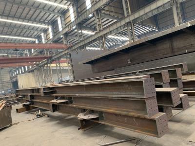 Cina Lavorare di saldatura d'acciaio di precisione di montaggio 18m del fascio della struttura della luce Q355 in vendita