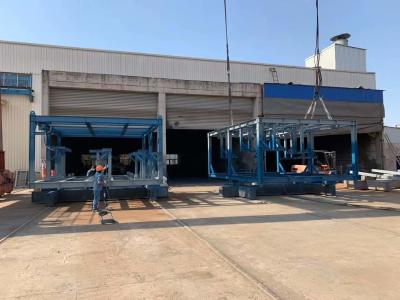 Cina industria chimica della costruzione della struttura di acciaio per costruzioni edili di scivolo di 6.5x4x2.5m in vendita
