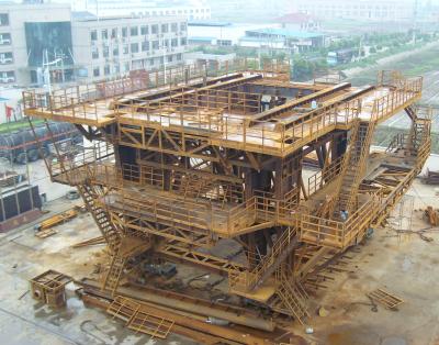 Cina Industria energetica d'acciaio di Rig Substructure Q355D di perforazione di tensione alta in vendita