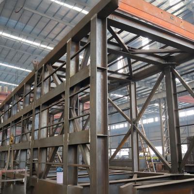 Cina Scatola della struttura della struttura d'acciaio di Q235 Q355 per attrezzatura 36x9x8m in vendita