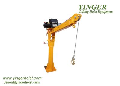 China 360 Degree Hitch Hoist Portable Truck Crane 500kg Hook Capacity Easily Installed small truck mounted crane for sale