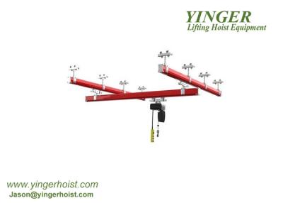 China crane lifting slings Supply workstation Crane KBK Light Crane System for small warehouse workshop with KBK Track Rail for sale
