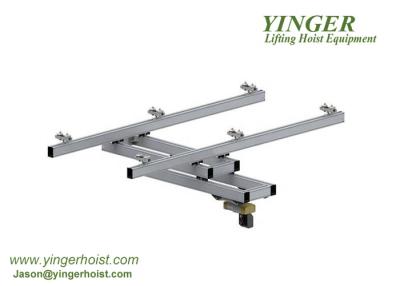 China overhead Aluminum Profile Section Kbk Rail Light Crane System Overhead 250kg 500Kg Workstation Aluminium Crane System for sale