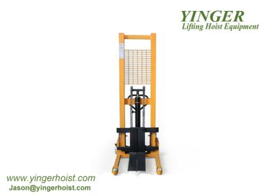 China Material Handling Hydraulic Pallet Stacker 680mm Fork Width To Transport Components mobile pallet truck ride on pallet for sale