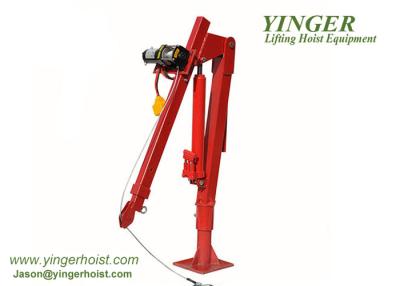 China Electric Winch Mini Pickup Truck Crane Vehicle Mounted  Crane Motor 12 Months Warranty  Small Crane For Pickup Truck for sale