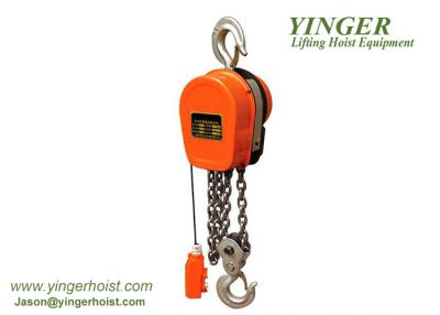 China DHS Series 1 Ton Electric Chain Hoist 3 M/Min Lift Speed Energy Saving chain pulley hoist 1 ton electric chain hoist for sale