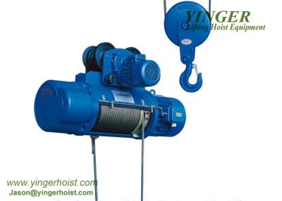 China Tight Structure Electric Cable Hoist , Overhead Electric Hoist 24 Months Warranty wire rope electric hoist for sale
