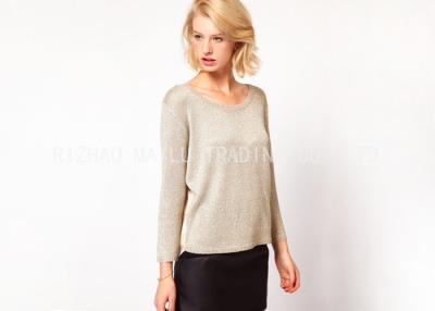 Cina La manica lunga del collo rotondo fatta a mano lavora all'uncinetto il vestito che il piano grigio tricotta il pullover per l'inverno in vendita