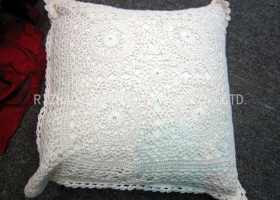 Cina Il cotone 100% che lavora a mano il cuscino riguarda lo stile del jacquard per la decorazione domestica in vendita