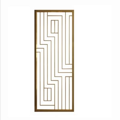China Movable Laser Cut Home Decorative Room Dividers Exhibition Grille Panel for sale