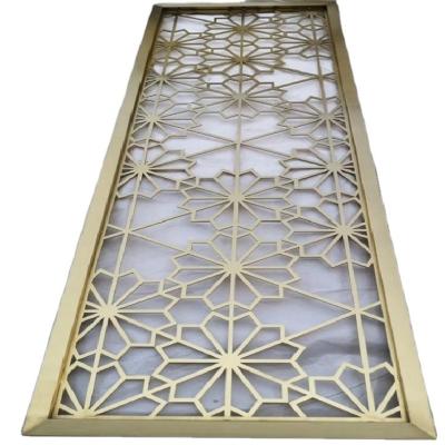 China Metal interior sliding dividers movable glass room divider for sale