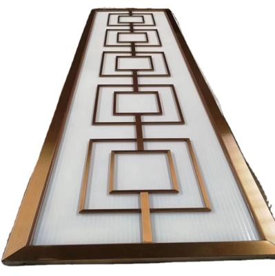 China 304 hanging room divider privacy screen panel stainless steel for sale