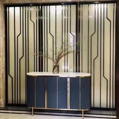 China Low price room partition screen modern simple style metal room divider for sale