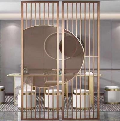China Metal luxurious hotel use floor to ceiling room dividers wall partition for sale