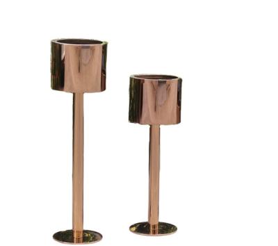 China Luxury Decorative Abstract Creative Flower Planter Pot with Stand for sale