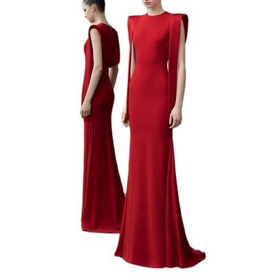 China Customized Logo Printing Evening Dress Single Item for sale