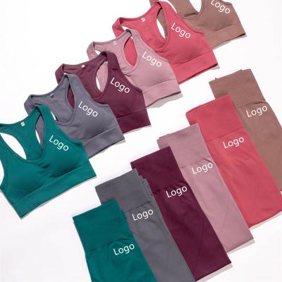 China Vrouwen Custom Print Gym Fitness Compressie Workout Sport Naadloze Tights Leggings Yogabroeken Te koop