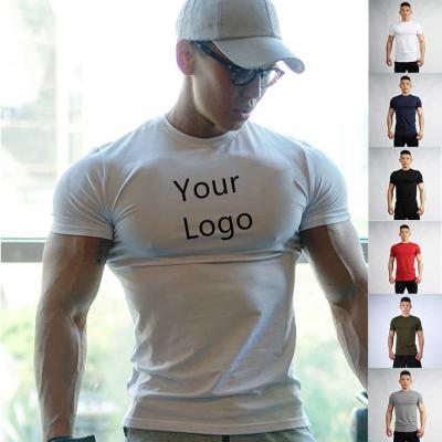 Китай Мужская футболка Custom Printed Sublimation Gym Sport Oversized Tee Пустая футболка продается