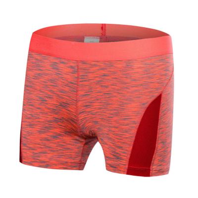 Cina Logo in bianco Compressione Taschino Butt Lift Workout Yoga Donna Gym Shorts in vendita