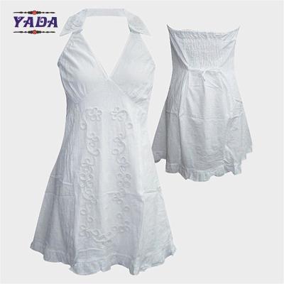 Cina Donna nuova moda ricamo donna abbigliamento sexy diversi disegni abiti casual donne estate a basso prezzo in vendita