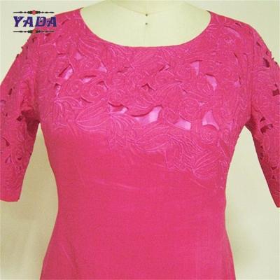 Cina Donne stampano il nuovo design casual libera una linea abbigliamento femminile vestito sexy in vendita