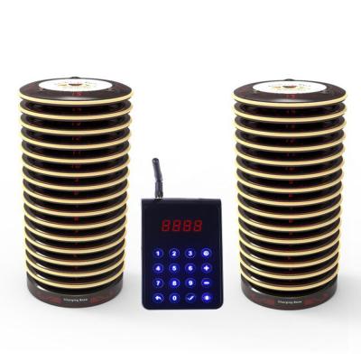 China 2019 novo design totalmente à prova d'água Sistema de pager de convidados sem fio magnético à venda