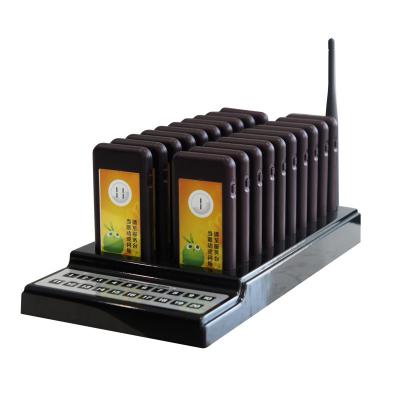 Китай Длинная дальность 433 МГц бесплатный код 20 пейджеров беспроводная очередная система вызова для ресторана продается