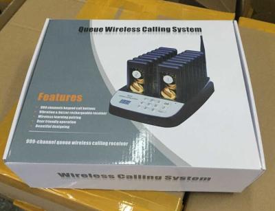 Китай Длинная дальность 433 МГц бесплатный код 20 пейджеров беспроводная очередная система вызова для ресторана продается