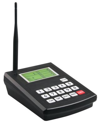 China Restaurant top sales long range wireless queue call coaster pager system with transmitter keyboard for sale