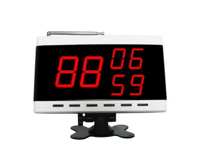 China Mittlere Größe Wirtschafts 3 Gruppen Anrufnummer Anzeige Monitor des Service Anrufsystems zu verkaufen