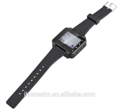 China Strong signal distance POCSAG Alpha Watch Pager with Flash Beep Vibrate Alert for sale