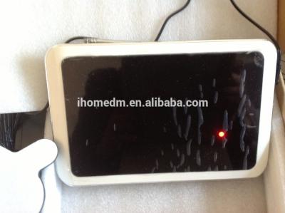 China Wireless parede fixa ou desktop 433.92Mhz um grupo 3 dígitos número de chamada monitor de tela com armação de alumínio prateado à venda