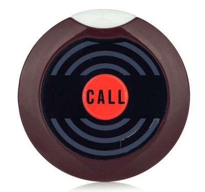 중국 장거리 1키 가족 방수 무선 페이저 시스템 슈퍼 얇은 UFO 호출 버튼 판매용