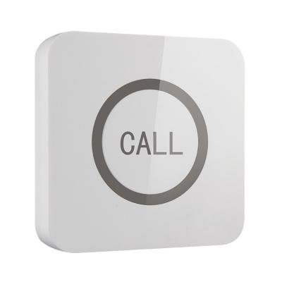중국 새로운 디자인 흰색 로고를 사용자 정의 무선 페이저 시스템 완전 방수 터치 호출 버튼 판매용