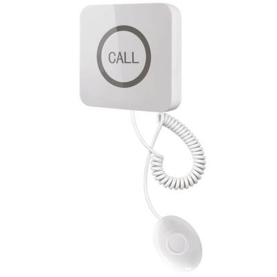 Cina Wireless 433.92mhz a lungo raggio pager impermeabile a una chiave pulsante di chiamata touch per hotel e ospedali in vendita