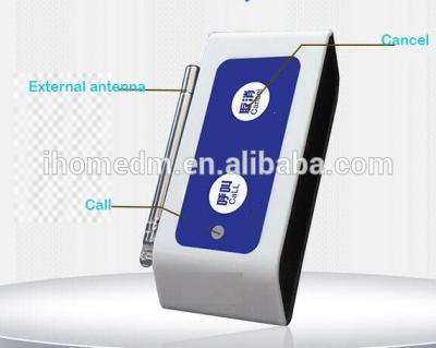 China 2.5km long signal coverage with antenna wireless service call button pager for sale