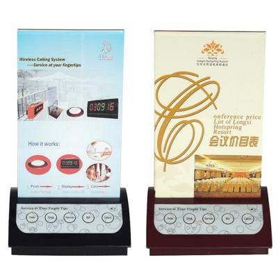 Китай красный/черный цвет беспроводный кнопка вызова столовой службы оборудования ресторана продается