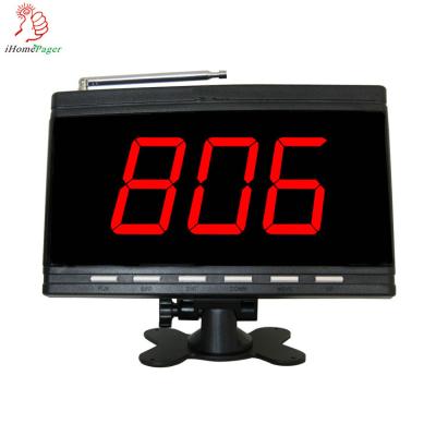 중국 지원 사용자 지정 로고 무선 페이징 시스템 레스토랑 호출 벨 스위치 판매용