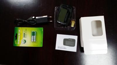 China wireless waiter wearing  service call alphanumeric 2 lines text pager hanging around the waist for sale