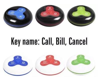 중국 높은 품질의 테이블 번호 레스토랑 서비스 호출 버튼 판매 판매용