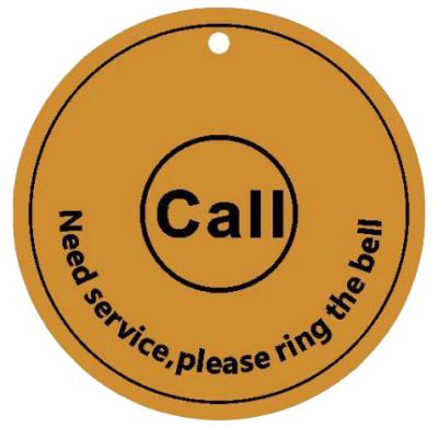 중국 C600 최신 단일 회로 설계 무선 웨이터 호출 버튼 판매용