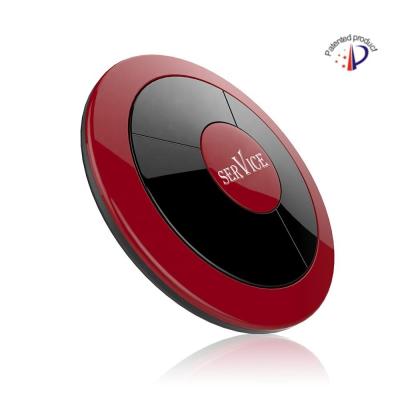 중국 빨간색 / 은색 원형 1 키 서비스 호출 버튼 판매용